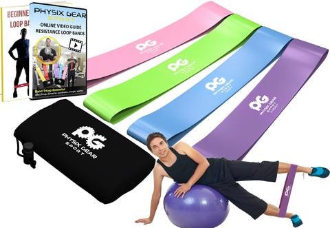 Build Stability Using Resistance Bands While Doing Lower Back Exercises ...