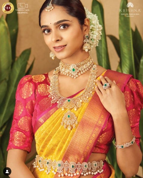 Discover stunning diamond long haram designs at Krishnajewellers.com ...