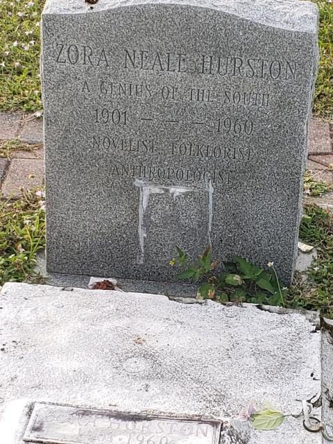 The Gravesite of Zora Neale Hurston | by William Spivey ...
