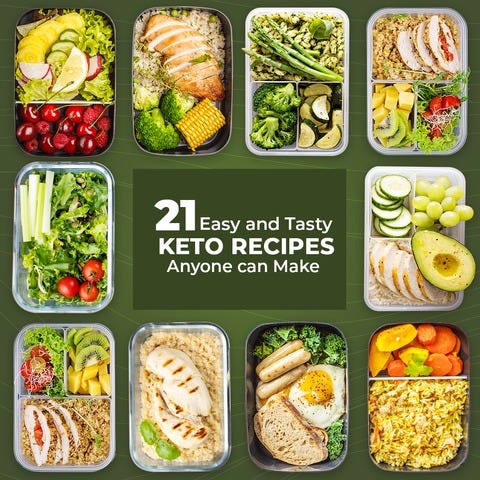 A Keto Diet Menu and Meal Plan for a Lifestyle with Fewer Carbs | by ...