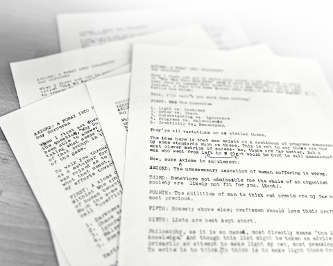 Axioms: A Foray Into Philosophy. When I first set out to write this ...