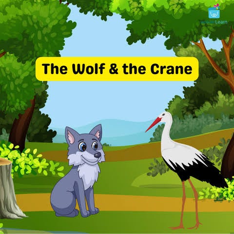 The Wolf And the Crane. Very famous story of the wolf and the… | by ...