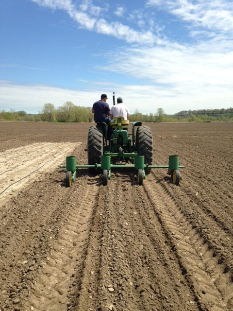 The Rookie Corn Planter. As I eased into the padded seat of the… | by Nick Weber | Medium
