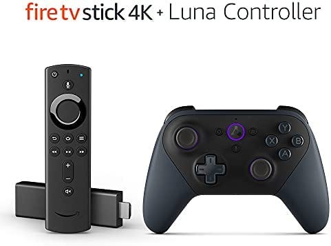 Fire TV Gaming Bundle including Fire TV Stick 4K and Luna Controller ...