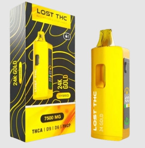 Exploring 24K Gold (Hybrid) (Gold Edition) — Lost THC D9 THCA from Vape ...