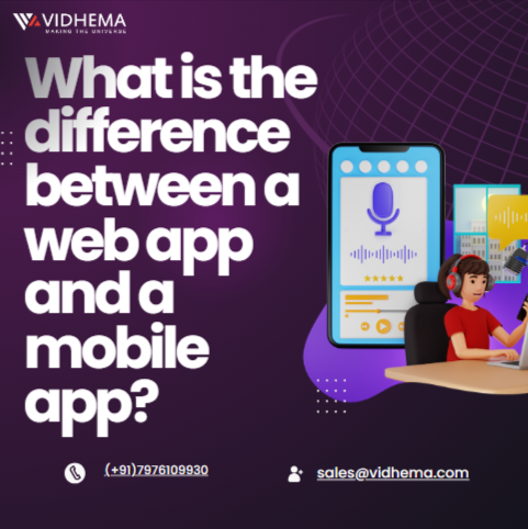 What is the difference between a web app and a mobile app? | by Vidhema ...