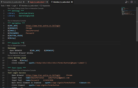Automation Testing menggunakan Robot Framework | by Riska Tania | sera ...
