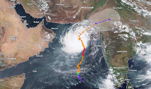 Cyclone Biparjoy Karachi Cyclone: A Devastating Natural Disaster ...