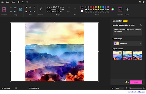 How to Use Cocreator AI in Microsoft Paint for Windows 11 | by www ...
