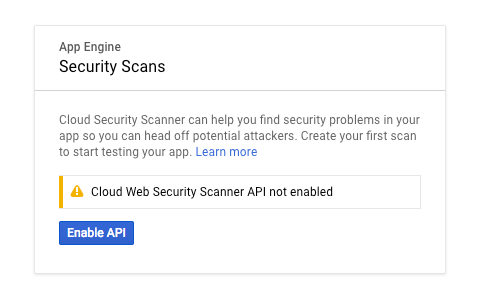 Scan vulnerabilities by Cloud Security Scanner : Google Cloud Platform ...