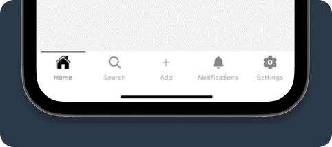 React-Native: Creating a custom BottomTabNavigator | by Pim | Medium