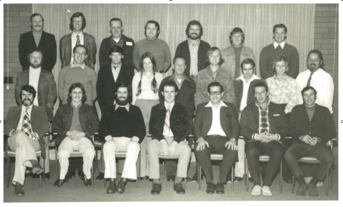 First trainer training courses. There is prize for identifying people ...
