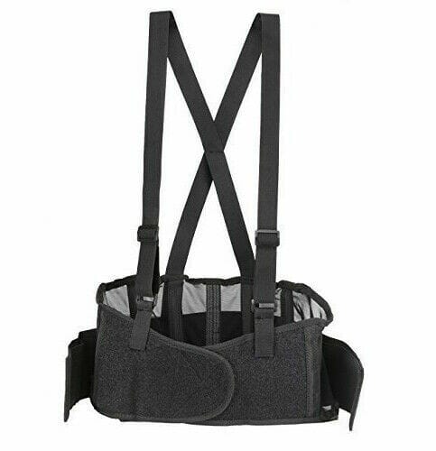 SPORT AID Back Brace with Suspenders — Provides Excellent Support to ...