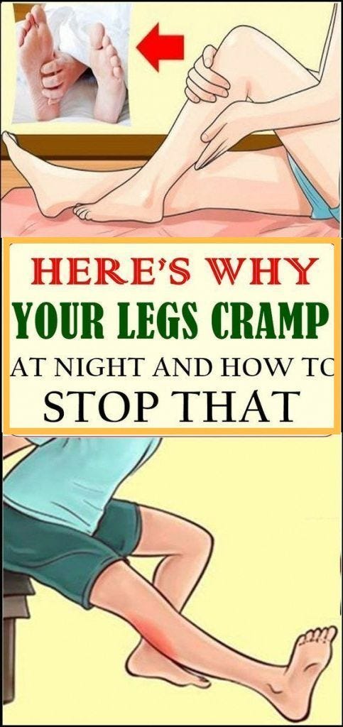 This is Why Your Legs CRAMP Up at Night (& How to Stop it From Happening Ever Again) - Anne ...