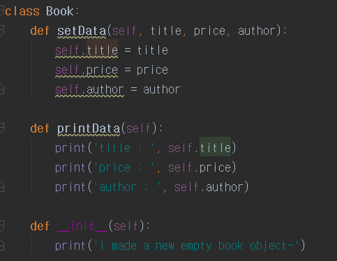 [Python] 7.5. Special methods. __init__ : constructor or initializer ...