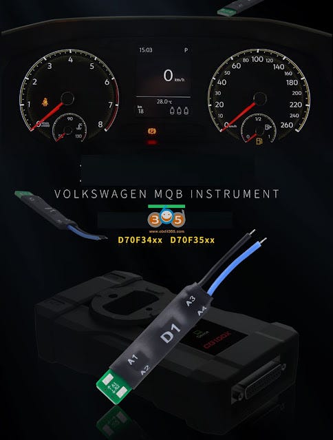 How to use D1 Adapter for CG100X - obdii365 - Medium
