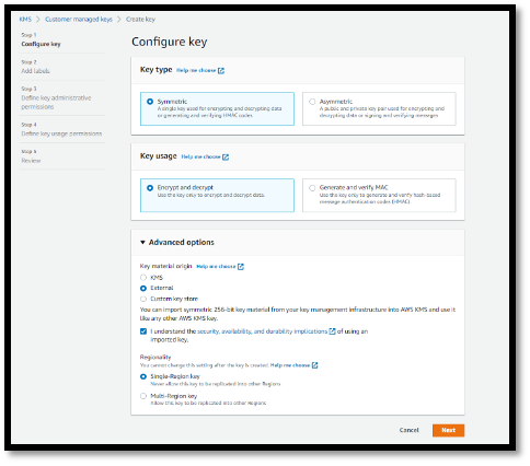 Using KMS for External Key Material for Encryption | by PK | Axiom