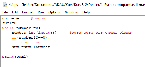 Python-Break və continue operatorları | by İlqar Bayramov | Medium