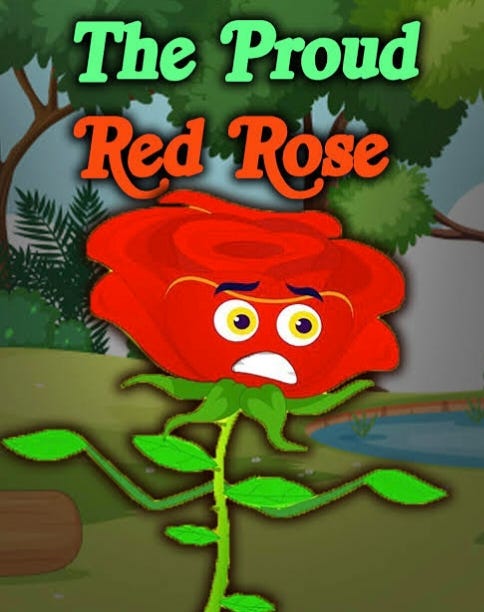 Proud Red Rose:. One beautiful spring day a red rose… | by Sana Kahn ...