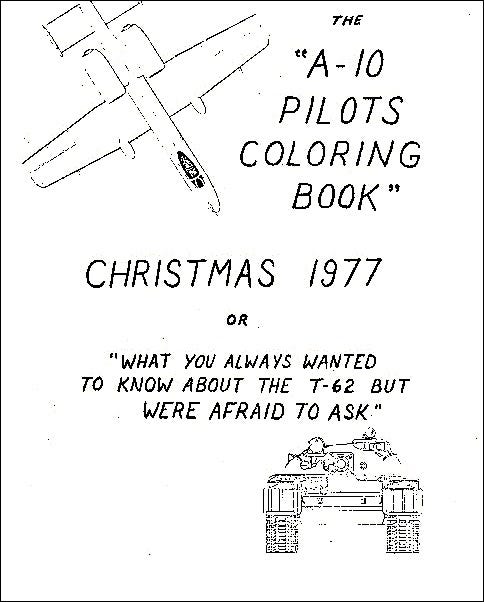 Cold War Coloring Book Taught A-10 Pilots to Kill Soviet Tanks | by War ...