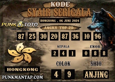 PUNKTOTO PREDIKSI TOGEL DAN SYAIR SRIGALA PUNKTOTO HONGKONG HARI INI ...