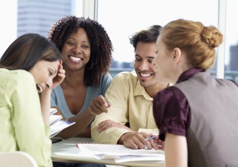 Being Happy At Work. If the words “happy” and “work” are put… | by ...