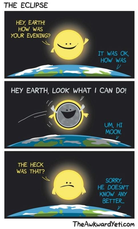 Lunar Eclipse This Friday. ABC News reports that the earth will be ...