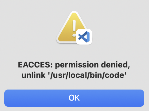 Error: 터미널에서 “code .” 명령어가 동작하지 않을 때 - 3jun - Medium
