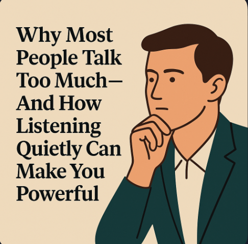 Why Most People Talk Too Much — And How Listening Quietly Can Make You ...
