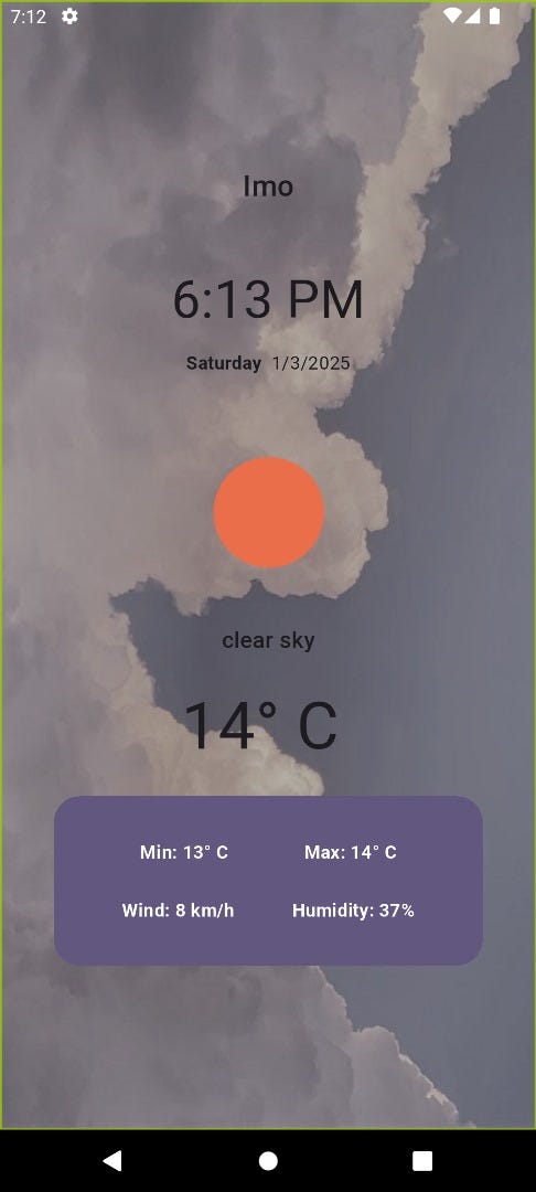 Building a Weather App with Flutter and REST APIs | by Ogu-Opara noble | Mar, 2025 | Medium