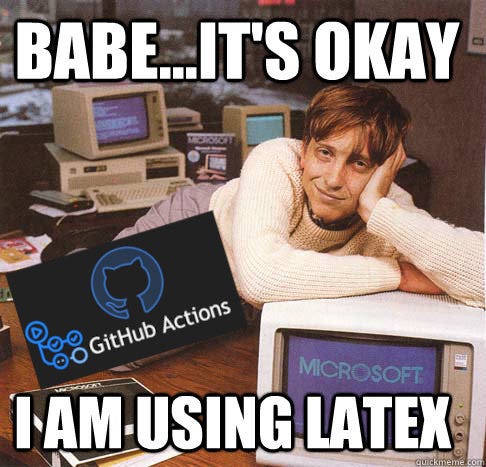 LaTeX in GitHub Actions. Generate your documents with LaTeX… | by ...
