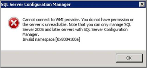 SQL Configuration Manager Cannot Connect to WMI Provider Error | by Mohamed Ezzat | Medium