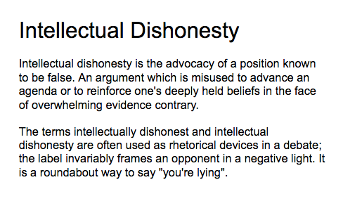 Leadership & The Intellectually Dishonest | by Genoa Martell | Medium