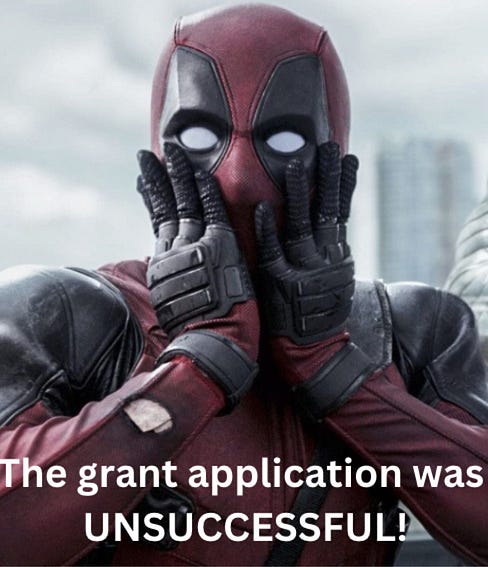 Grant application failure is inevitable… it’s what you do next that ...