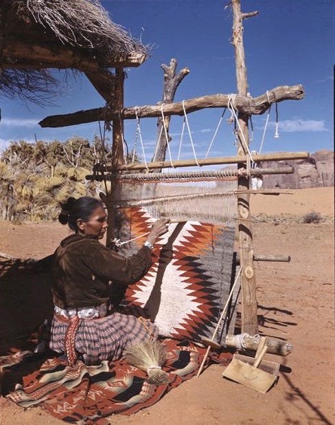 Hands On Heritage-Navajo Loom and Backstrap Weaving | by Hana Najeeb ...