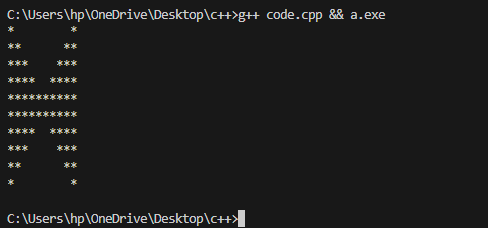 Butterfly Pattern in C++: How to Think and Code Pattern Problems Like a ...