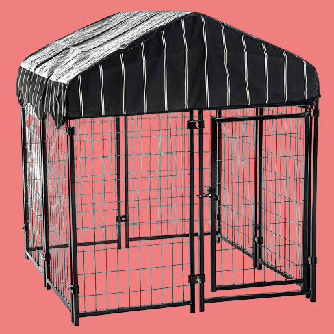 “Elevate Your Pet’s Space with a Stylish Black Dog Kennel”3 | by Palak ...