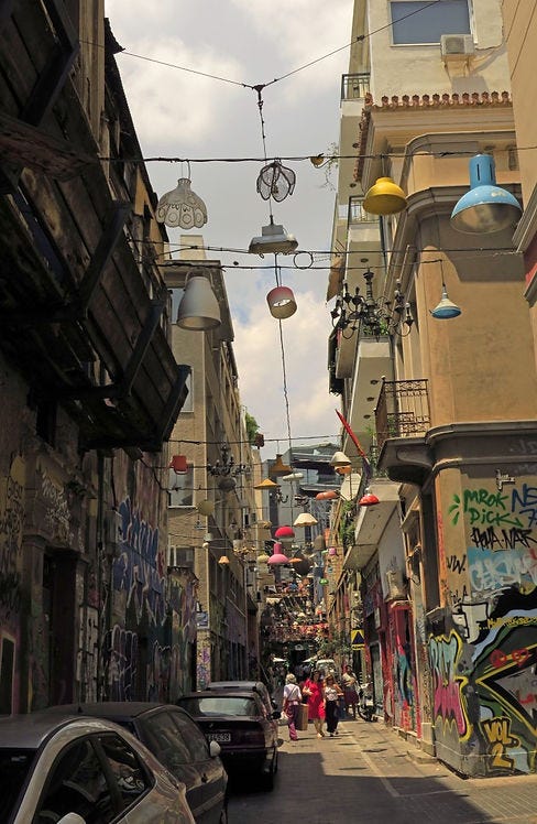 Athens is an unequivocal dump.. I had illusions of Athens being similar ...