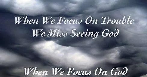 Keep Your Focus on God. 10/24/2023 | by Rich Holt | Biblical Christian ...