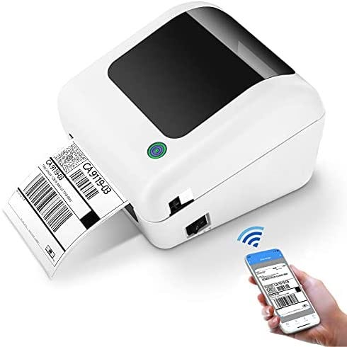 JADENS Bluetooth Thermal Label Printer — Shipping Label Printer for ...