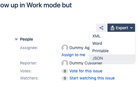 Export JIRA issue as JSON format. By default, JIRA provides three… | by ...