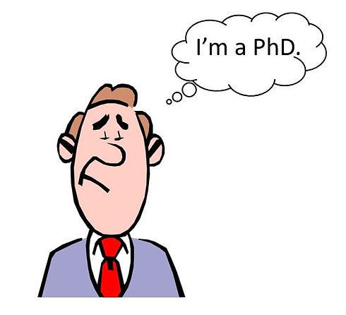 I’m a PhD. People can become arrogant from so many… | by Alex Chen | Medium