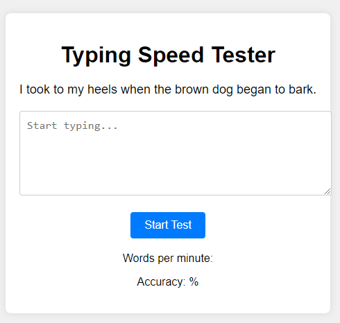Building a Typing Speed Tester: My Journey and Learnings | by Dave ...