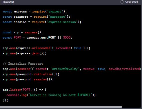 Implementing Authentication using Node.js with Cricketing Terms for India vs. Pakistan — (Part 2 ...