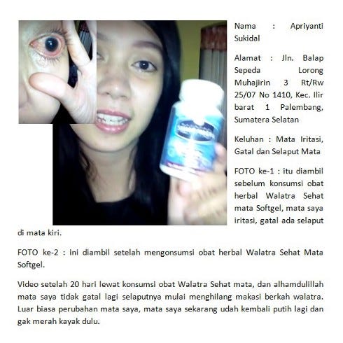 Obat Herbal Pterygium Original 100 % Aman Tanpa Efek Samping Dengan ...