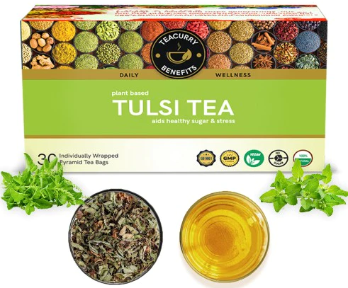 Teacurry Tulsi Tea. The tea can be enjoyed on its own, or… | by ...