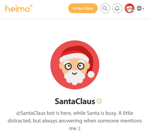 Santa-bot enters social media. Christmas is the busiest time of the ...