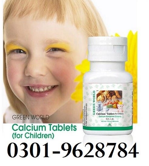 Calcium Tablets Children in Pakistan | 03019628784 - Shop Online - Medium