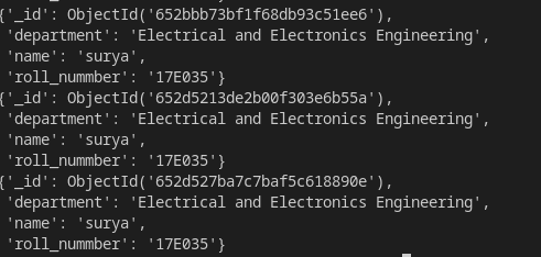 Performing CRUD Operations on MongoDB Using Python | by Suryanarayanan | Oct, 2023 | Medium