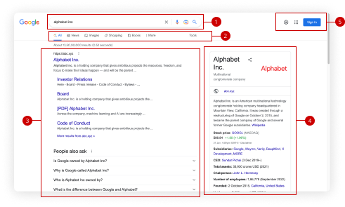 GOOGLE search query wireframe explained | by Shareef Padar | Medium